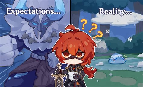 Diluc Slime And Hilichurl Genshin Impact Danbooru