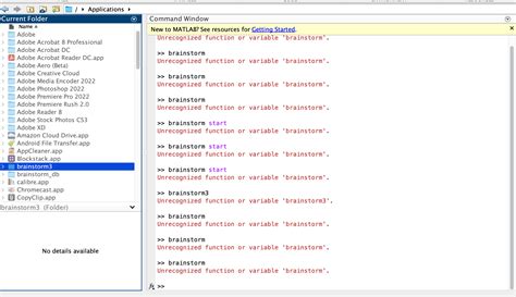 Installation Error Bugs Brainstorm