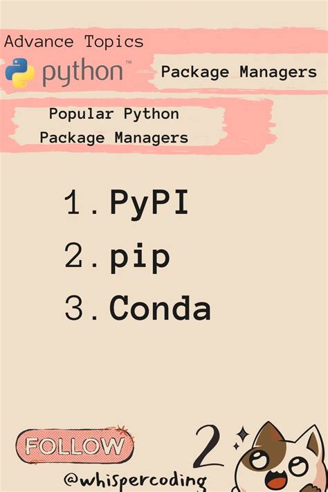 Coding For Beginners Python Package Managers Computer Science
