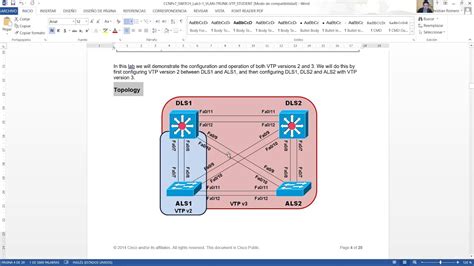 ccnpv7 switch chapter 3 1 lab static vlans trunking and vtp virl