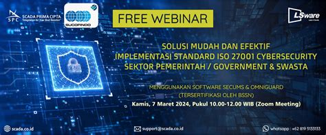 Webinar Cybersecurity Indonesia Pt Scada Prima Cipta