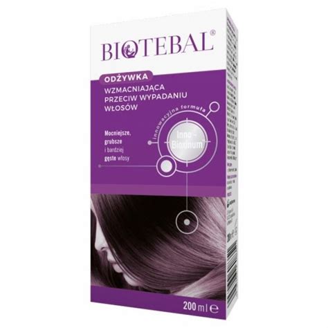 Biotebal Odżywka Przeciw Wypadaniu Włosów 200 Ml Cena Apteka