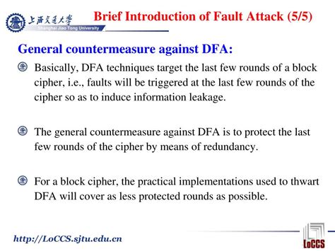 ppt linear fault analysis of block ciphers powerpoint presentation free download id 5130434