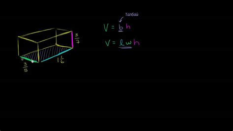Бутархай хэмжээсүүдтэй тэгш өнцөгт призмийн эзлэхүүн Youtube