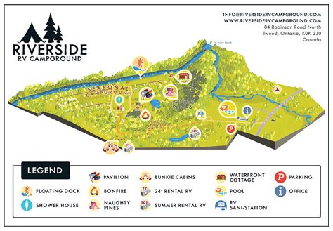Map Riverside Rv Campground