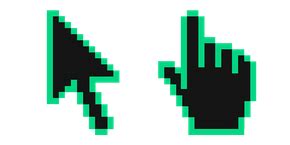 Color Pixels Cursor Collection Custom Cursor