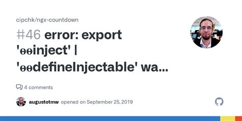 error export ɵɵinject ɵɵdefineInjectable was not found in