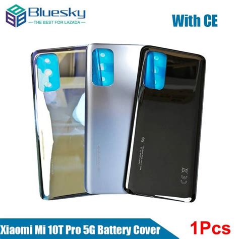 Bluesky For Xiaomi Mi 10t Pro 5g Original Glass Back Rear Housing Cover