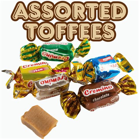Assorted Toffees Wrapped Candy