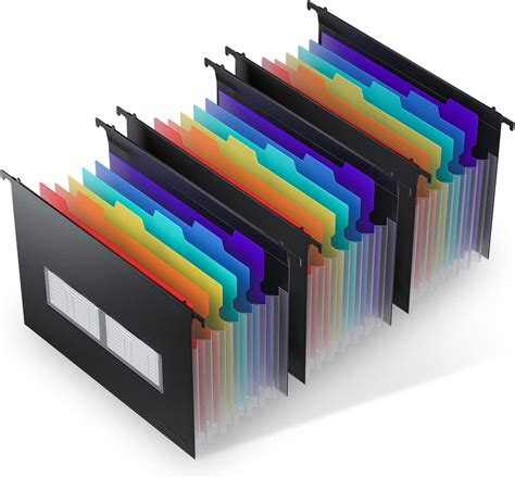 Expandable Hanging File Folders For Letter Size Documents