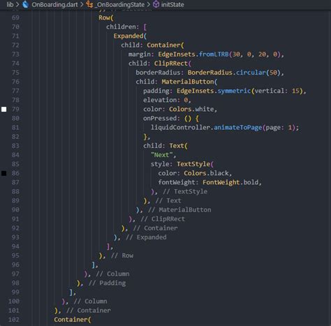 Flutter Onboarding Screen With Animation Liquidswipe 211 Baraja Coding