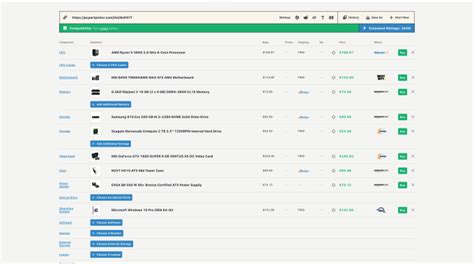 Make Your Pc Part Picker List By Thepcguy Fiverr