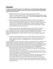 DBA Module Docx DBA Module To Prepare For Your DBA Please Review And Take Notes On The