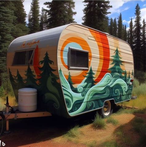 Vintage Camper Trailers Just A Reminder That Vintage Camper Art Can