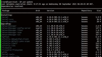 LayerStack Tutorials LayerStack How To Install Graphical User Interface GUI For RockyLinux