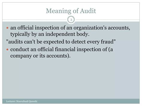 Auditing Introduction To Auditing Pptx