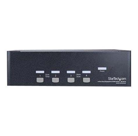 Startech Com Port Dual Displayport Kvm Switch Dp Kvm Switch K Hz Kvm Audio Usb