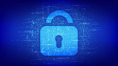 잠금 사이버 보안 이진 코드로 만든 키홀 아이콘이있는 자물쇠 보호 및 보안 또는 안전 개념 사이버 데이터 보안 또는 정보 개인 정보 보호 아이디어를 보여줍니다 벡터