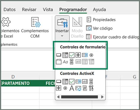 CREAR FORMULARIOS EN EXCEL MEJORA TU EFICIENCIA CON CONTROLES INTERACTIVOS Excelfull Com