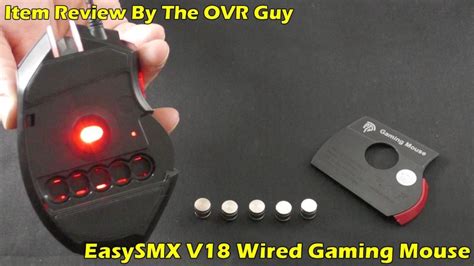 easysmx v18 wired gaming mouse review original video reviews