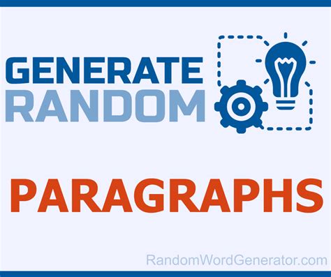 Random Paragraph Generator — 1000s Of Random Paragraphs