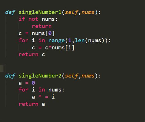 Python算法每日一题 001 给定一个非空整数数组，除了某个元素只出现一次以外，其余每个元素均出现两次。找出那个只出现了一次的元素 Csdn博客