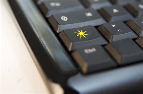 Sun On The Keyboard Communicate Type Information Photo Background And