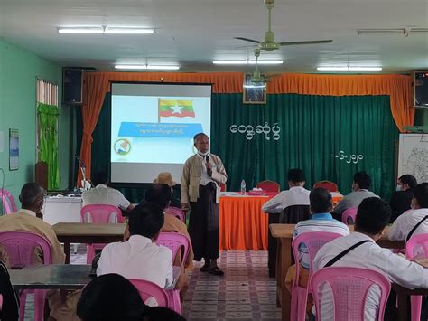 မိုင်းကိုင်မြို့နယ် ရပ်ကွက် ကျေးရွာအုပ်စု ရွေးကောက်ပွဲကော်မရှင်အဖွဲ့ခွဲ ဆင့်ပွားသင်တန်းဖွင့်လှစ