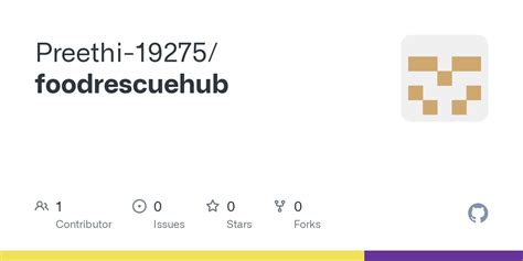 Github Preethi Foodrescuehub