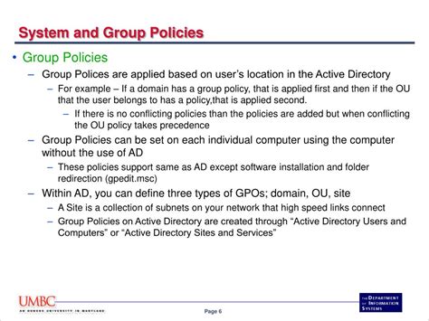ppt system and group policies powerpoint presentation free download