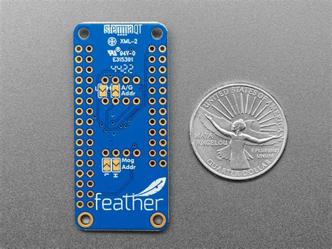 Adafruit Ism330dhcx Lis3mdl Featherwing High Precision 9 Dof Imu Id 4569 Adafruit