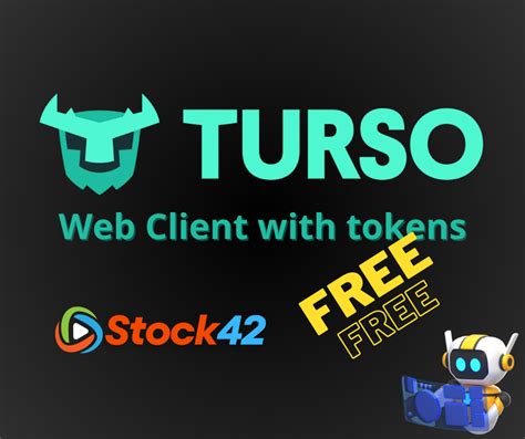 Stock42 Turso Client Web Turso Client