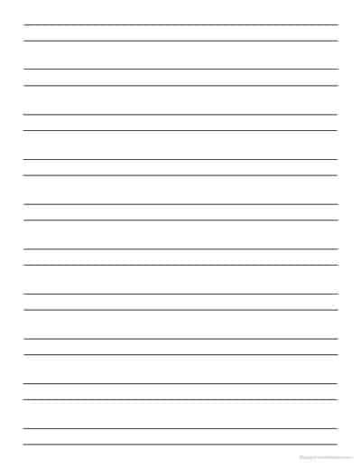 Handwriting Paper Superstar Worksheets