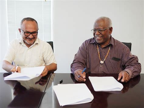sidp and dap sign coalition agreement ahead of elections solomon star news