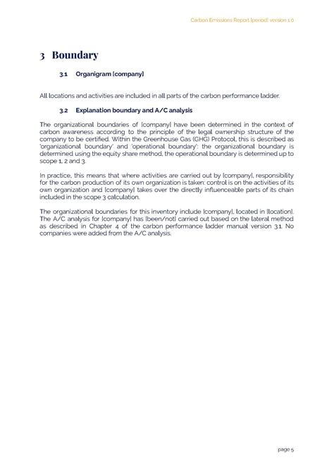 Dgb Carbon Footprint Analysis Brochure