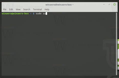 How To Open Root Terminal In Linux Mint