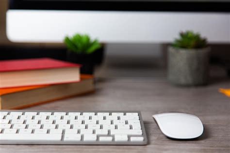 Premium Photo Selective Focus Shot Of A Keyboard And A Mouse Of Computer