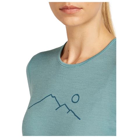Icebreaker Merino 200 Oasis Ls Crewe Rainer Ridge Merinounterwäsche