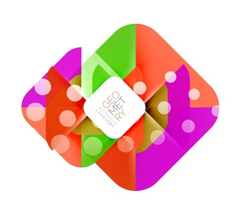 Premium Vector Square And Triangle Pattern Background