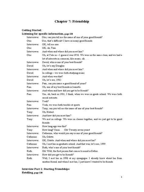 Chapter 7 Scripts Pdf Friendship Social Networking Service