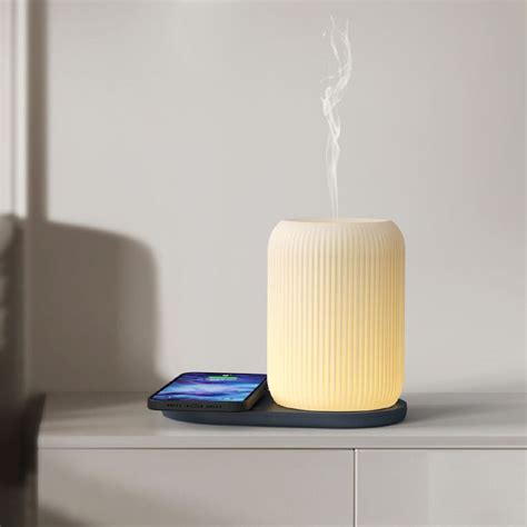 Papillon Aura Ceramic Aroma Diffuser With Charging Pad Noel Leeming
