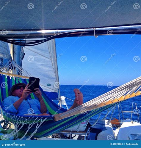 Hammock Time Editorial Image Image Of Hammock Time 44620680