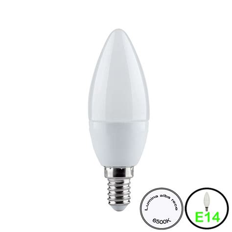 Bec Led E14 Lumanare Led 7w C37 110lmw 4000k Universu Ledurilor