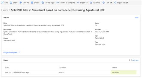 Power Automate OCR Extract Text From PDF Aquaforest