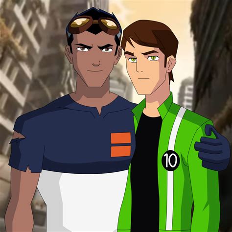 Ben 10 Generator Rex Heroes United Portrait By Angelocn On Deviantart
