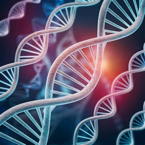 A Series Of Scientific Research Notes With The Words The Word Dna On The Bottom Premium Ai