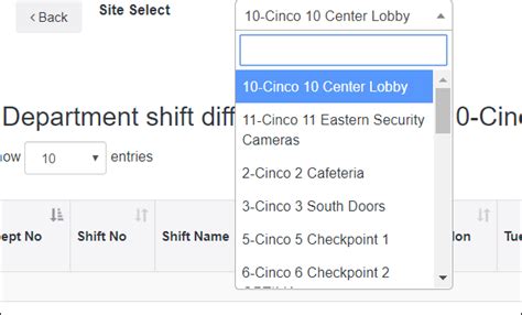 Manage Shift Differential