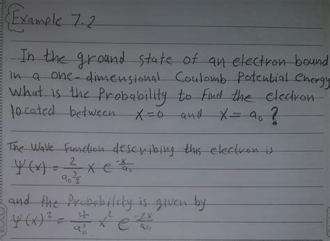 Solved In The Ground State Of An Electron Bound In A