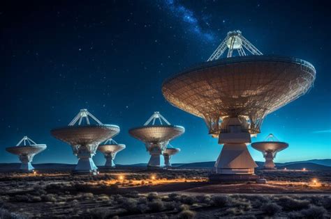 Premium Ai Image Radio Telescopes Generate Ai
