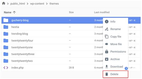 How To Delete A Theme In Wordpress Using 4 Simple Methods